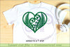 New Zealand fern and koru heart wall sign, SVG file. - So Fontsy