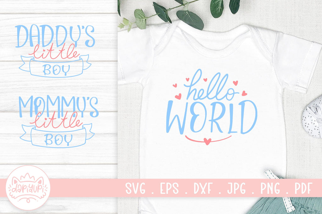 Newborn Wordart Quotes SVG Cut File - So Fontsy