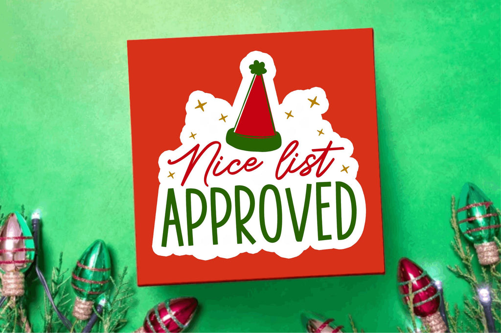 Nice list approved Stickers Design - So Fontsy