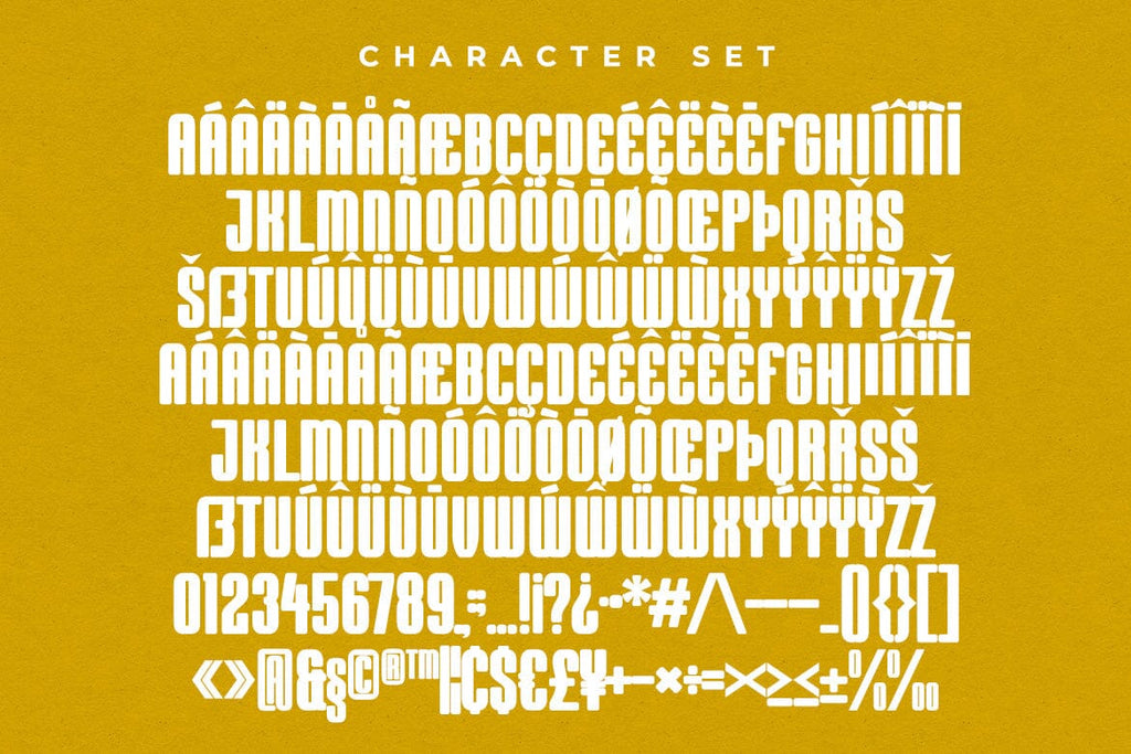 Nicha - Condensed Sans - So Fontsy