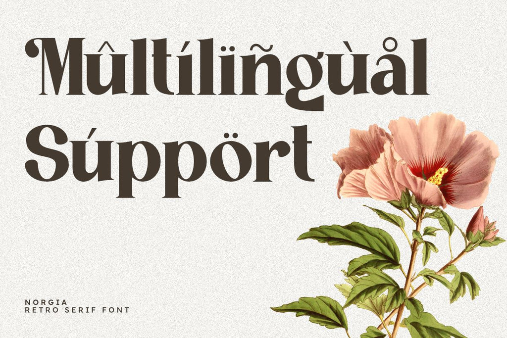 Norgia - Retro Serif Font - So Fontsy