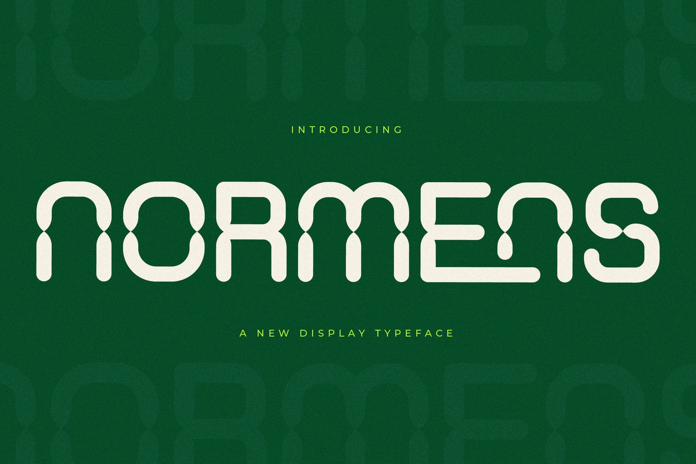 Normens - New Display Typeface - So Fontsy