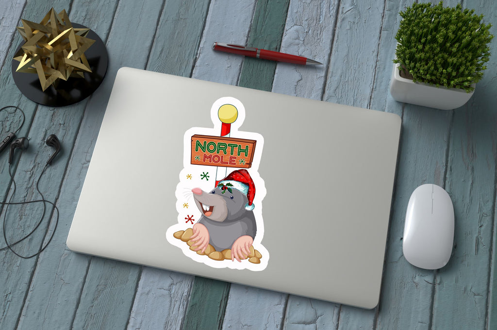 North mole Sticker Design - So Fontsy