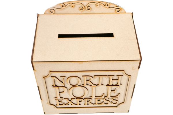 North Pole Mail Box Laser Cut File - So Fontsy