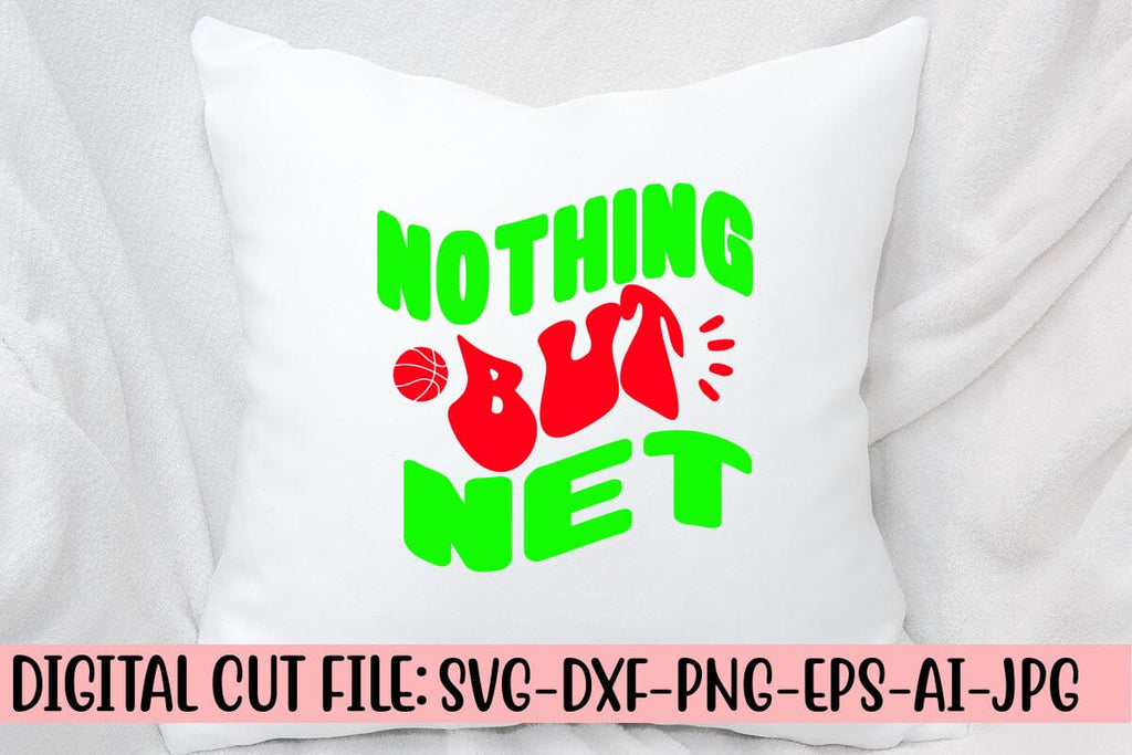Nothing But Net Retro SVG - So Fontsy