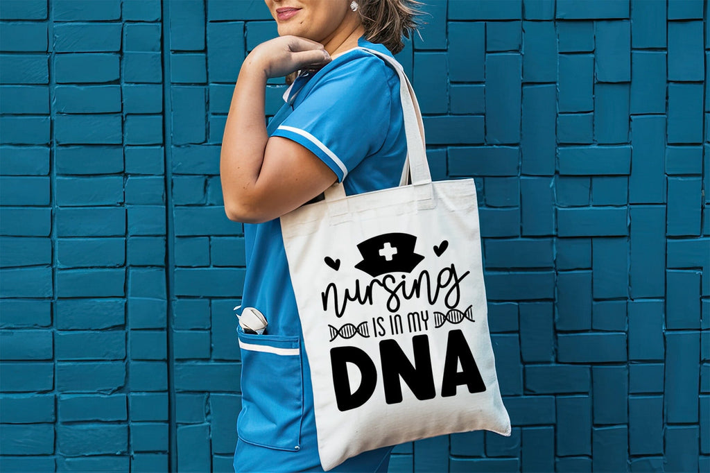 Nursing is in My DNA | Nurse SVG File - So Fontsy