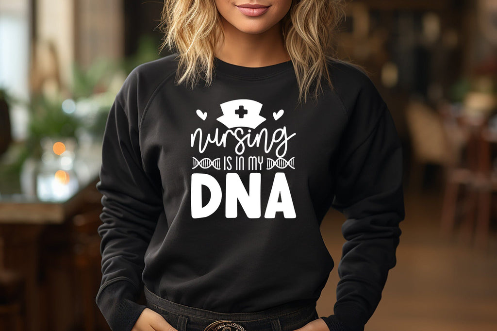 Nursing is in My DNA | Nurse SVG File - So Fontsy
