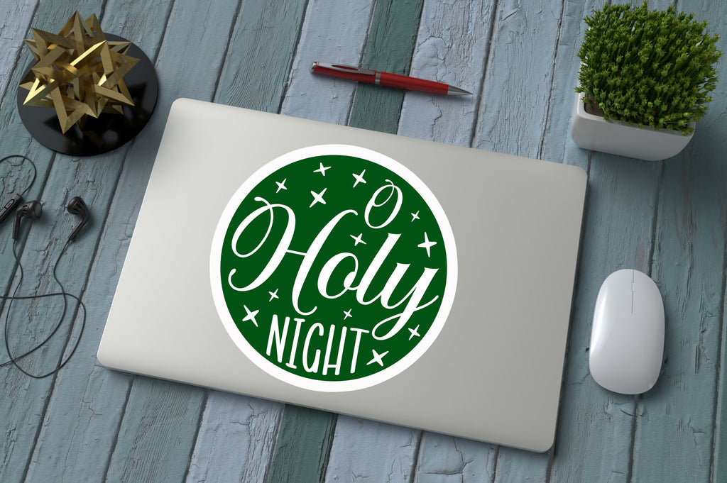 O holy night Sticker Design - So Fontsy