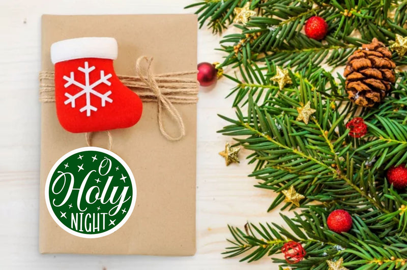 O holy night Sticker Design - So Fontsy