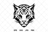 Ocelot Mascot Graphics - JPG, SVG, PNG, EPS - Digital Download with ...
