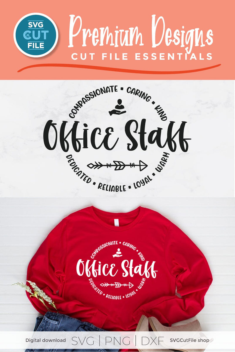 Office staff svg, office clerk svg for office squad team crew or staff ...