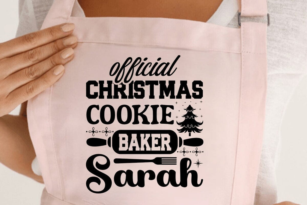 Official Christmas Cookie Baker Sarah - So Fontsy