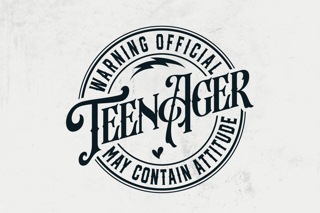 Official Teenager Svg, Warning Official Teenager Svg, 13th Birthday Svg ...