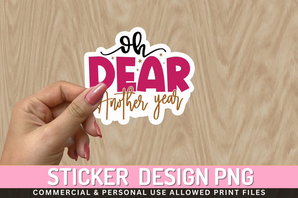 Oh dear another Sticker Design - So Fontsy