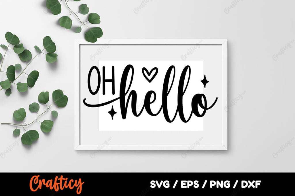 Oh hello SVG Design - So Fontsy