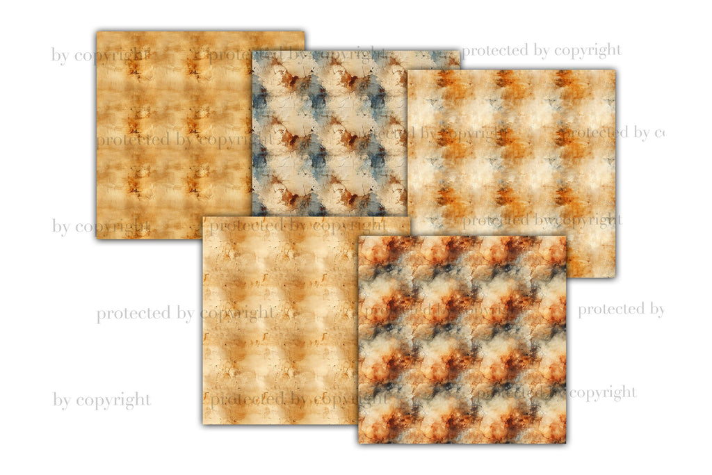 Old Digital Papers Bundle | Antique Pattern Background - So Fontsy