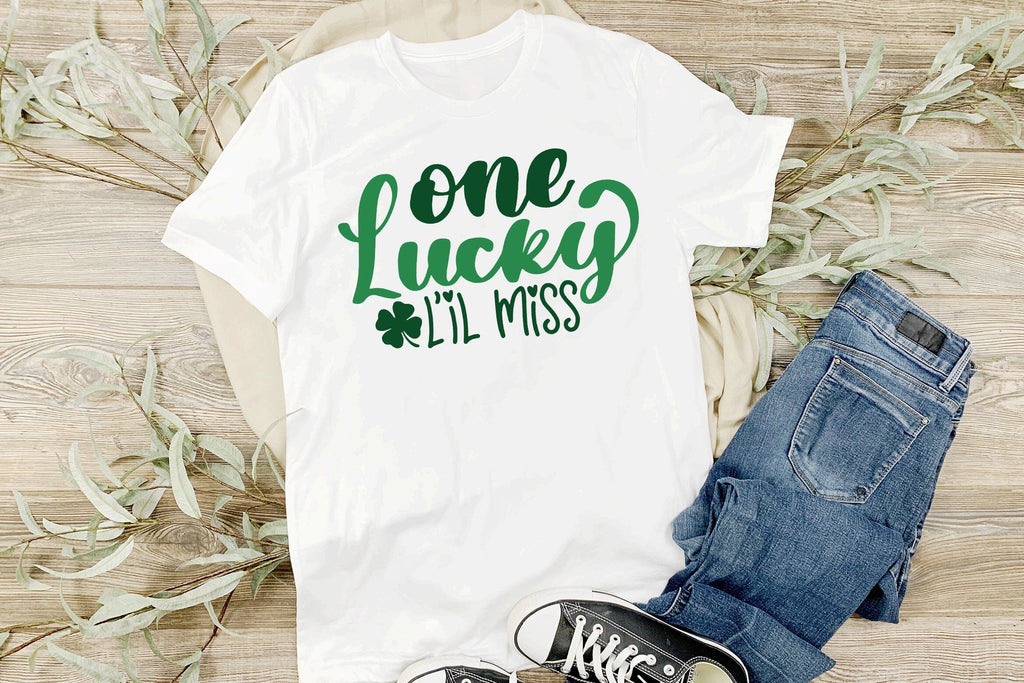One Lucky Lil Miss SVG - So Fontsy
