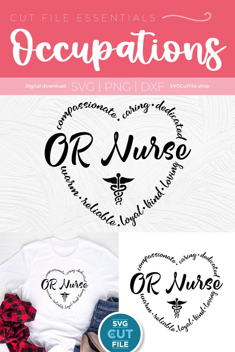 OR Nurse svg, an Operating Room Nurse design. Surgery or surgical nurse ...