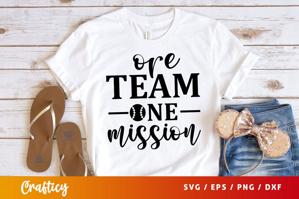 Ore team one mission svg Design - So Fontsy
