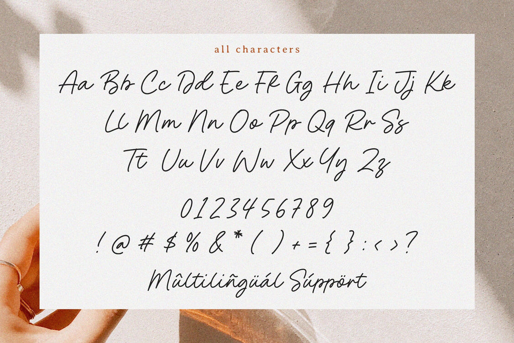 Orlando Kaiden - Handwritten Script Font - So Fontsy