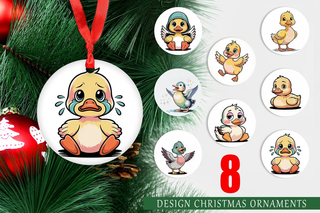 Ornament Duck Mood - So Fontsy
