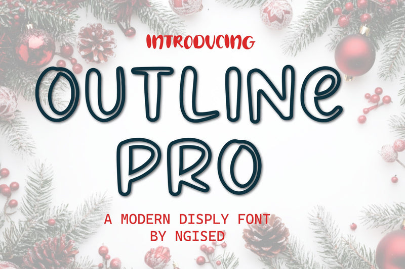Outline Pro - So Fontsy