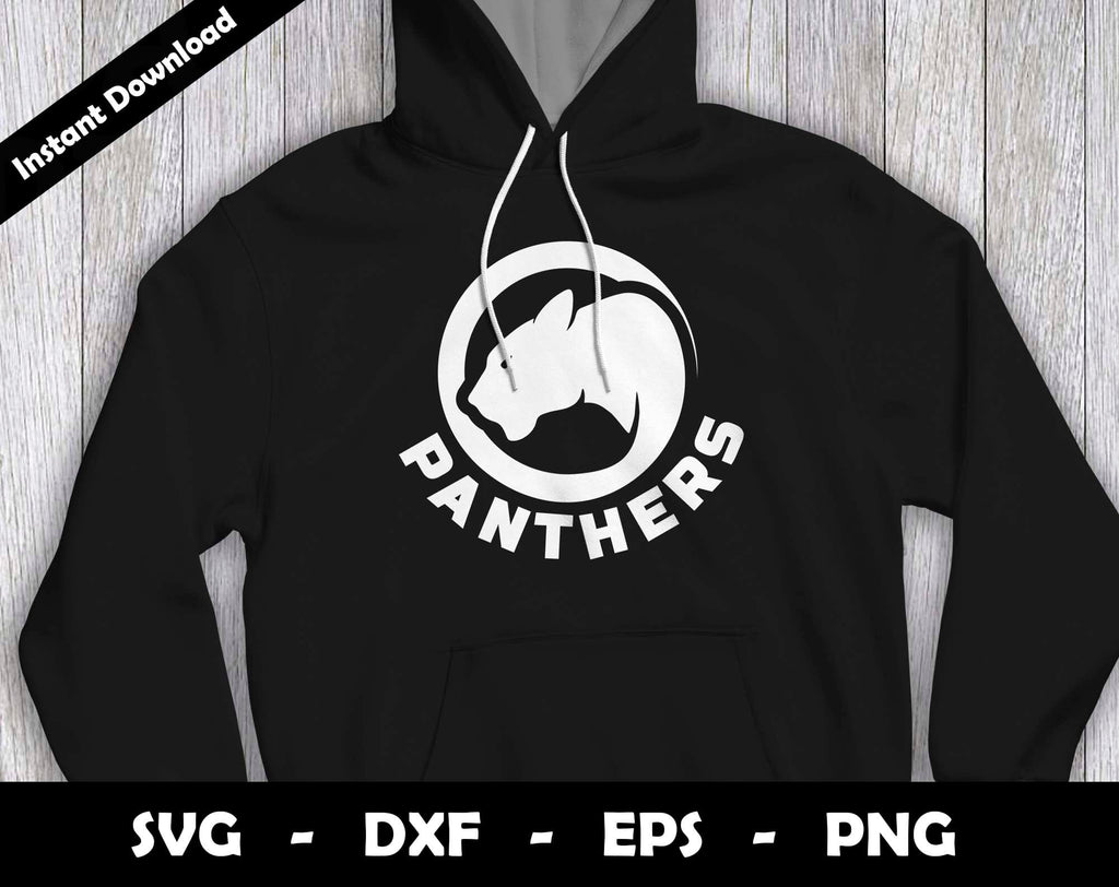 Panthers SVG Cut File, Panthers logo SVG Design, Panthers Football ...