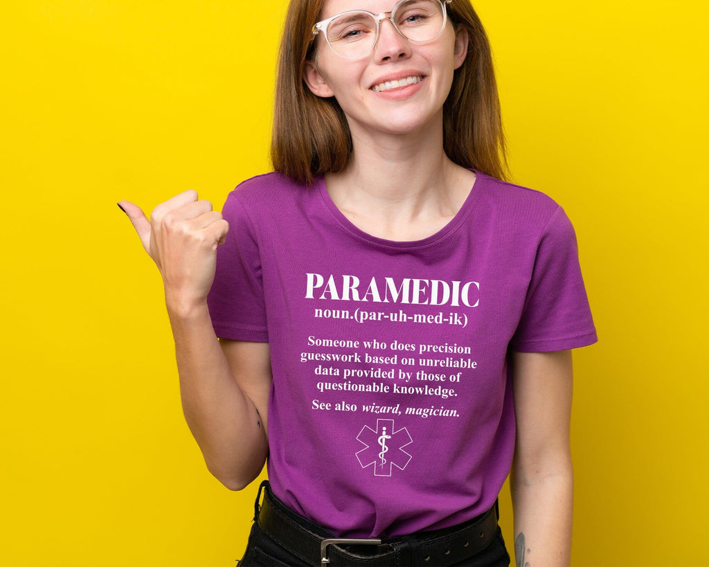 Paramedic Definition Funny EMT EMS Svg Png, First Responder Gift, EMT ...