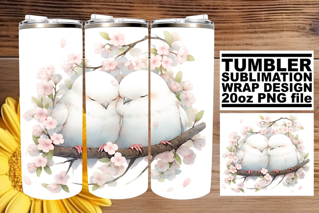 Pastel Tweeties Sublimation Design - So Fontsy