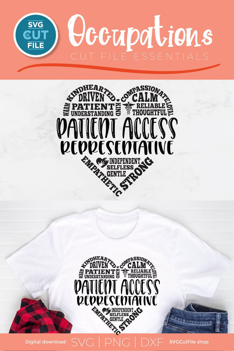 Patient Access representative svg for your team staff crew or Squad ...