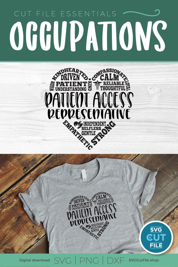 Patient Access representative svg for your team staff crew or Squad ...