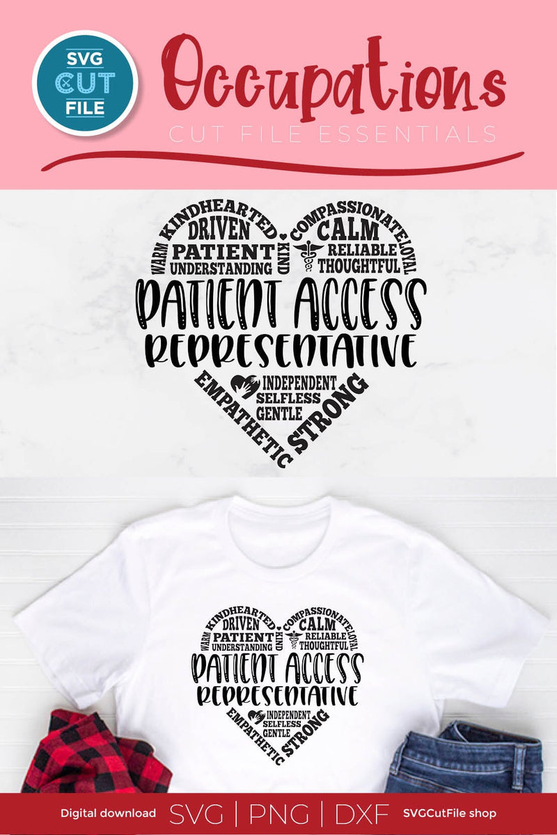 Patient Access representative svg for your team staff crew or Squad ...