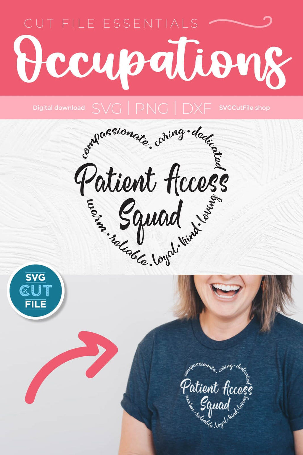 Patient Access Squad SVG - So Fontsy