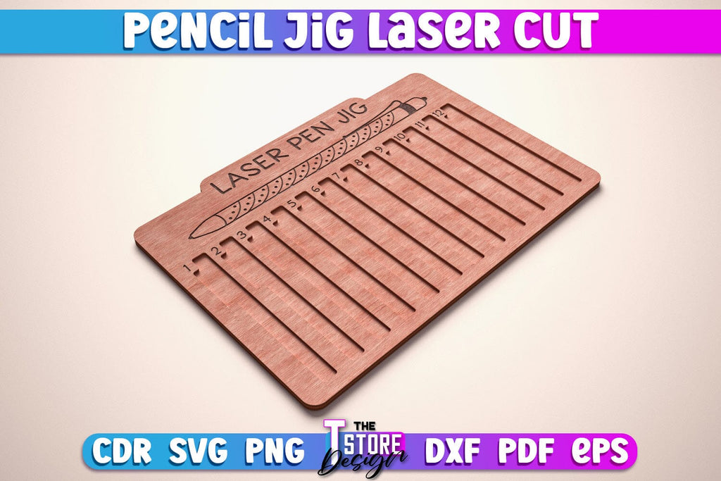 Pen Jig Laser Cut SVG | Watch Band Jig | Teacher Gift Design | School ...