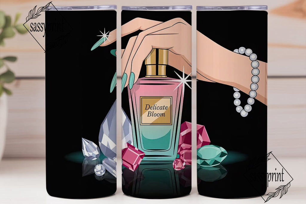Perfume & Jewels Tumbler Wrap - So Fontsy