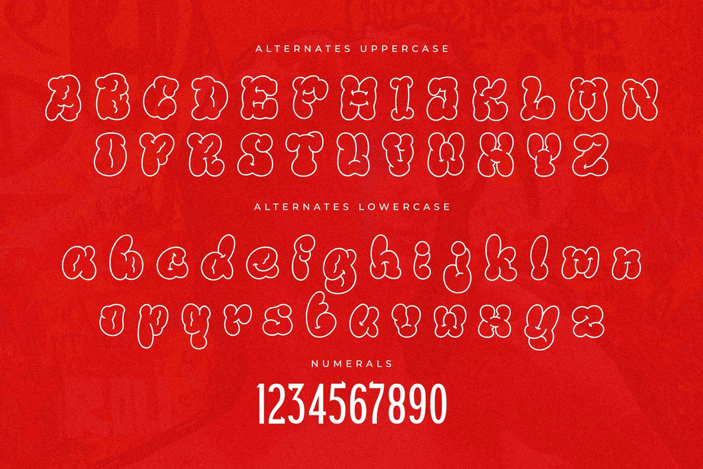 Perls Hearts Typeface - So Fontsy