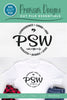 Personal support worker svg, a PSW svg round circle design for crafters ...