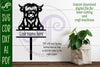 Personalized Highland Cow cake topper SVG laser cut - So Fontsy