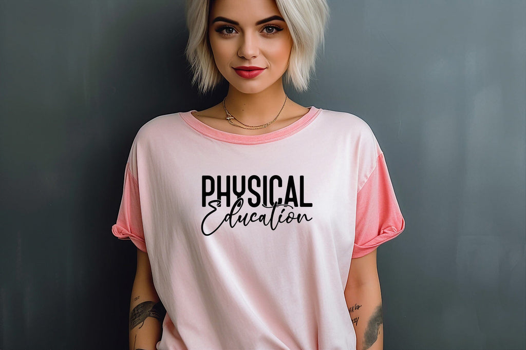 Physical Education Svg Png Files, Teachers Day Svg, PE teacher shirt ...