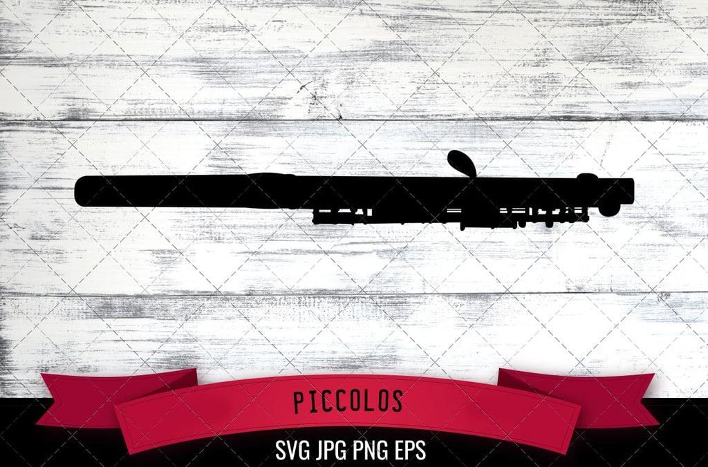 Piccolo SVG, Musical Instrument SVG - So Fontsy