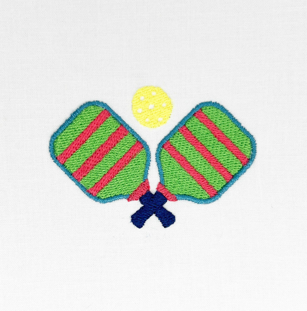 Pickleball Embroidery Design - So Fontsy
