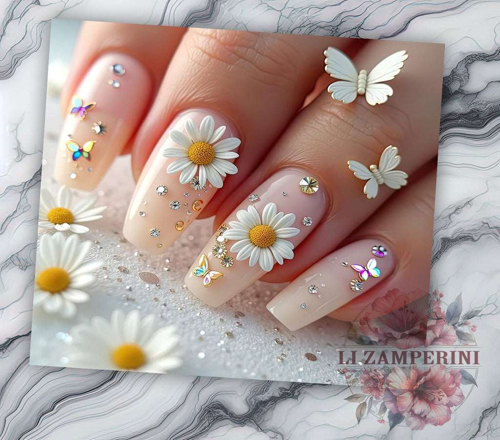 Piensa Cree Suena, Nail Art Tumbler, Inspirational Tumbler ...