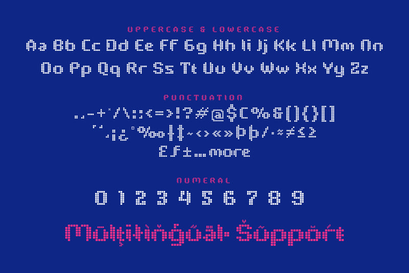 Pixelya - Pixel Display Font - So Fontsy