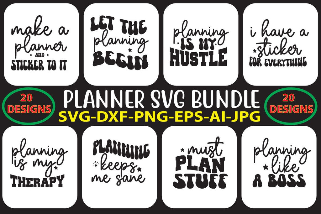 PLANNER-SVG-BUNDLE - So Fontsy