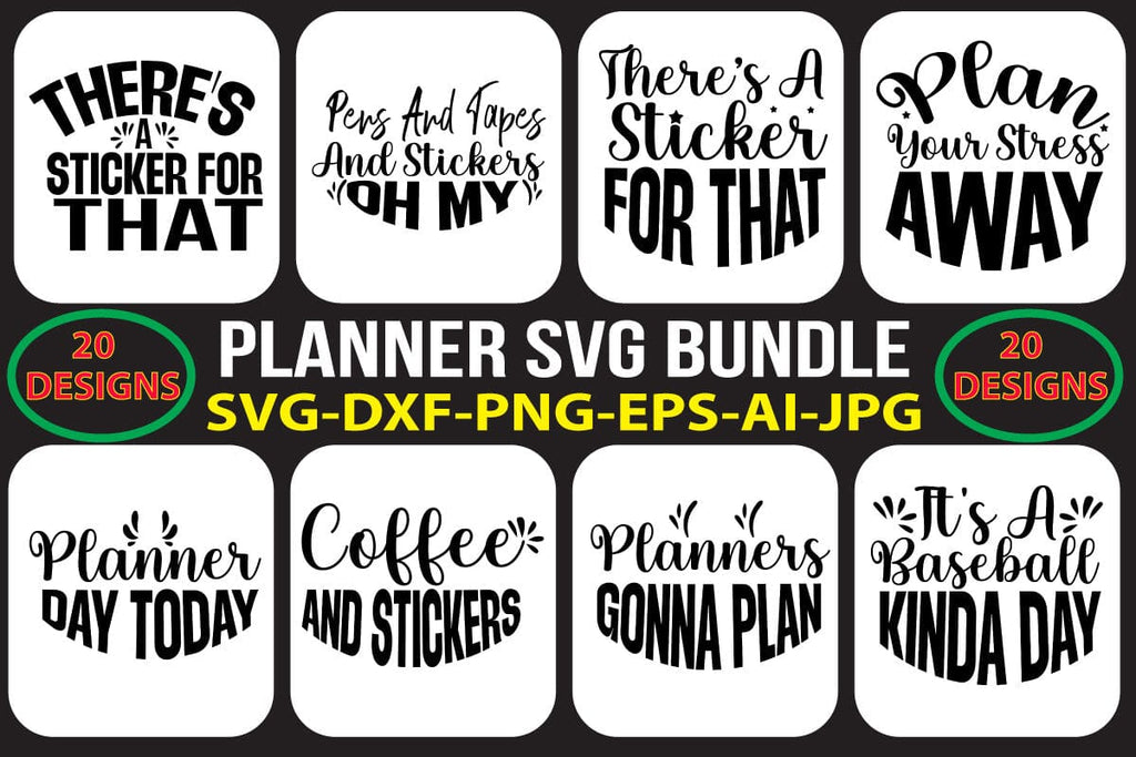 PLANNER-SVG-BUNDLE - So Fontsy