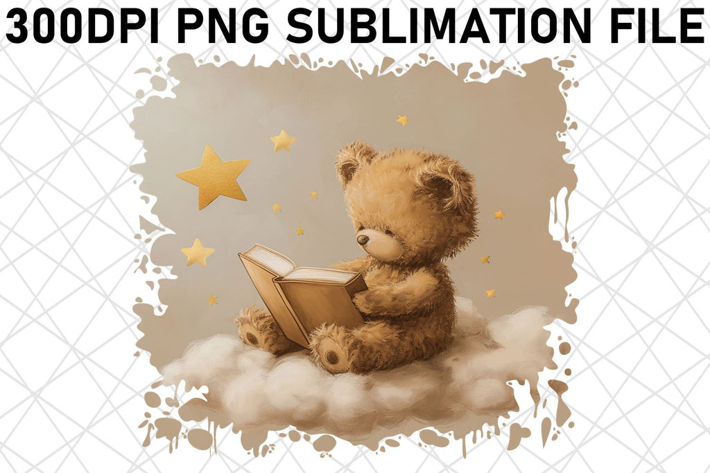 Playful Bear Sublimation Designs Collection for Sublimation Crafting ...