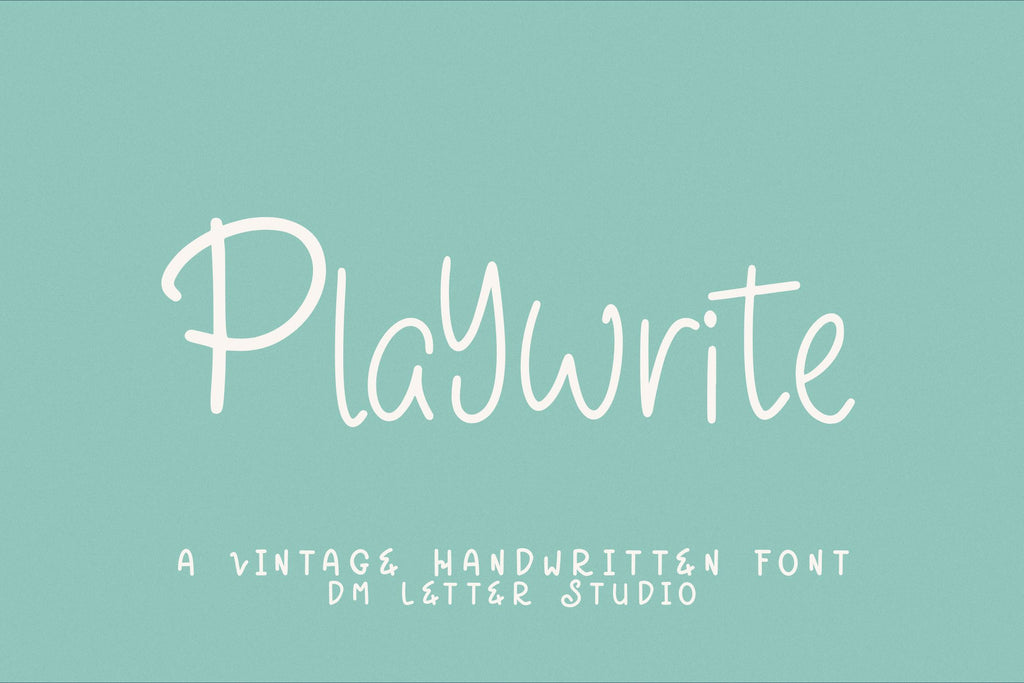 Playwrite - So Fontsy