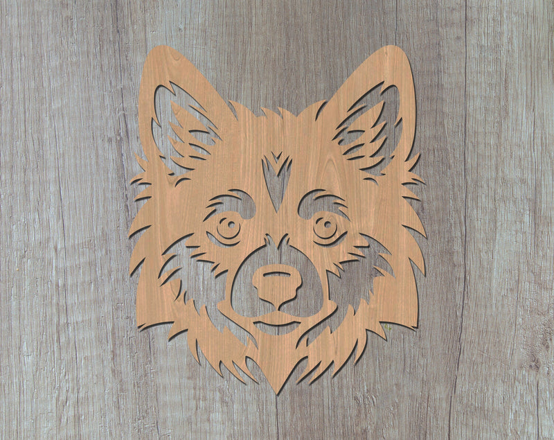 Pomsky Laser SVG Cut File, Pomsky Glowforge File, Pomsky DXF, Pomsky ...