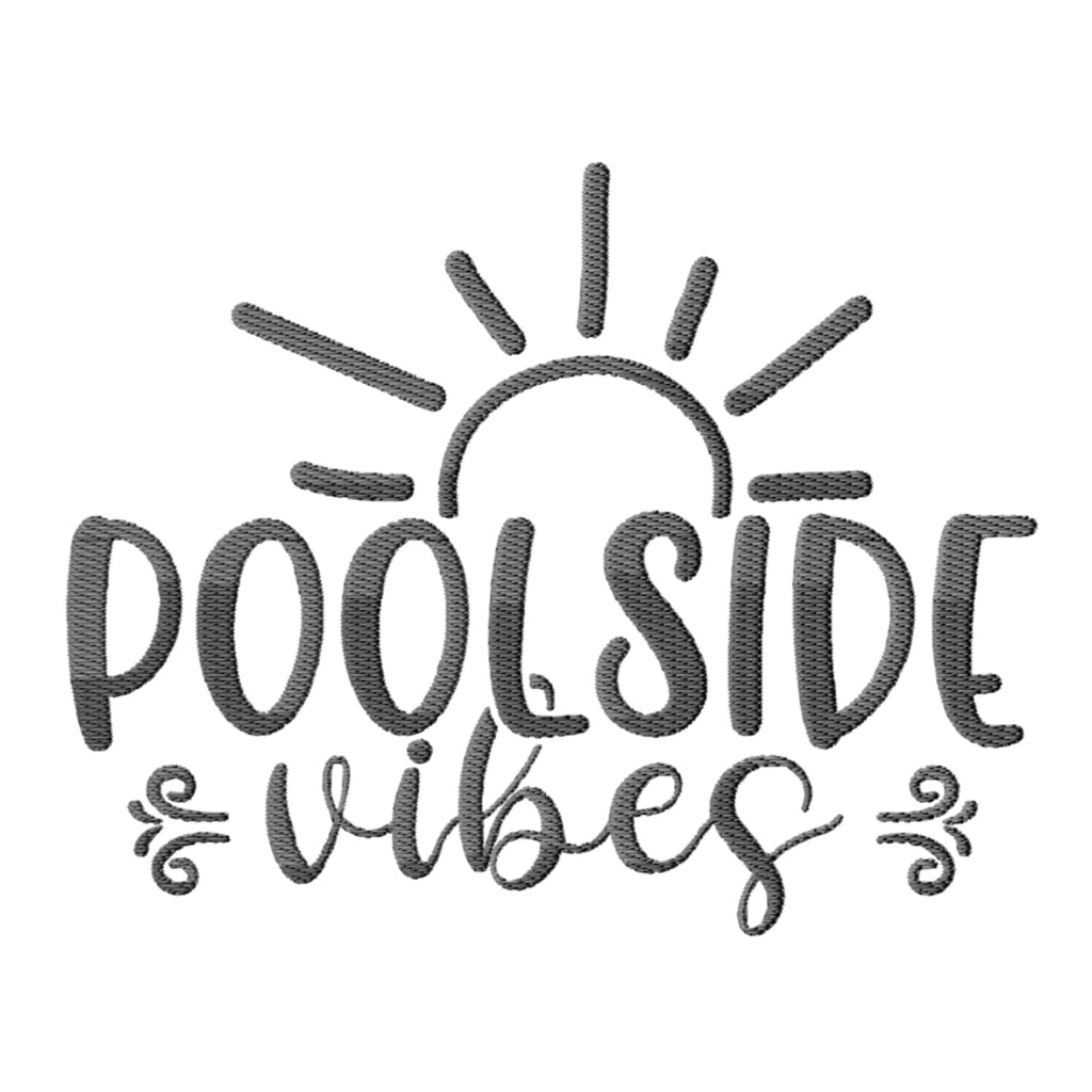 Pool Embroidery Designs Bundle - 6 Designs, Pool Quotes Embroidery ...