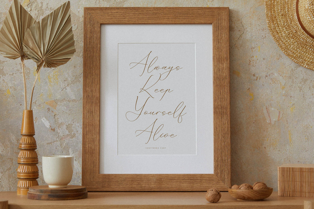 Portterda - Modern Calligraphy Font - So Fontsy